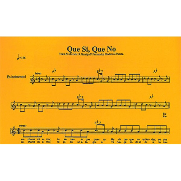 Que Si, Que No - Jody Bernal | MegaPop.nl